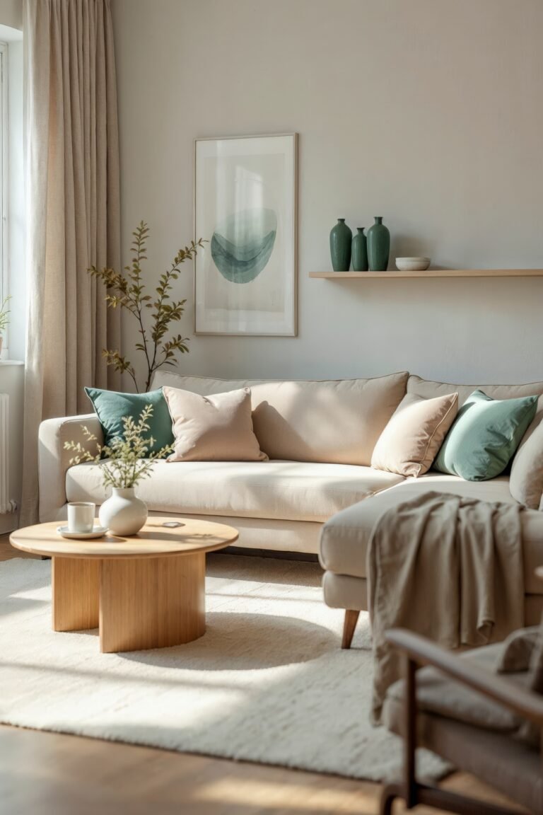 Beige And Green Living Room: 15 Amazing Design Secrets