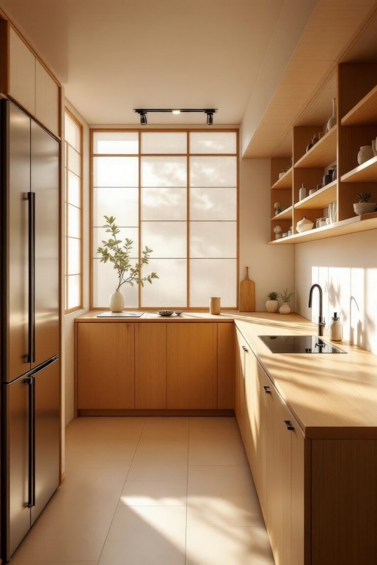 Small Japanese Kitchen Design: 17 Amazing Space-Saving Ideas