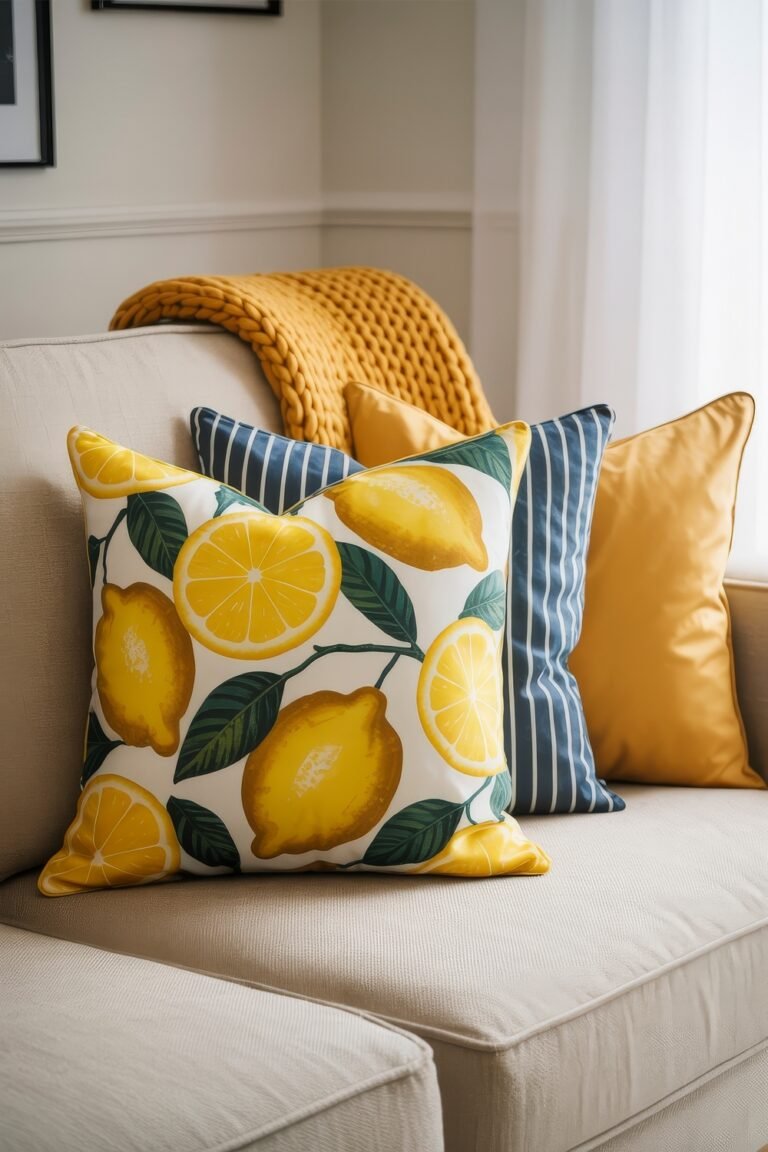 Lemon Decor Genius: 46 Bright Ideas For Budget Sunshine
