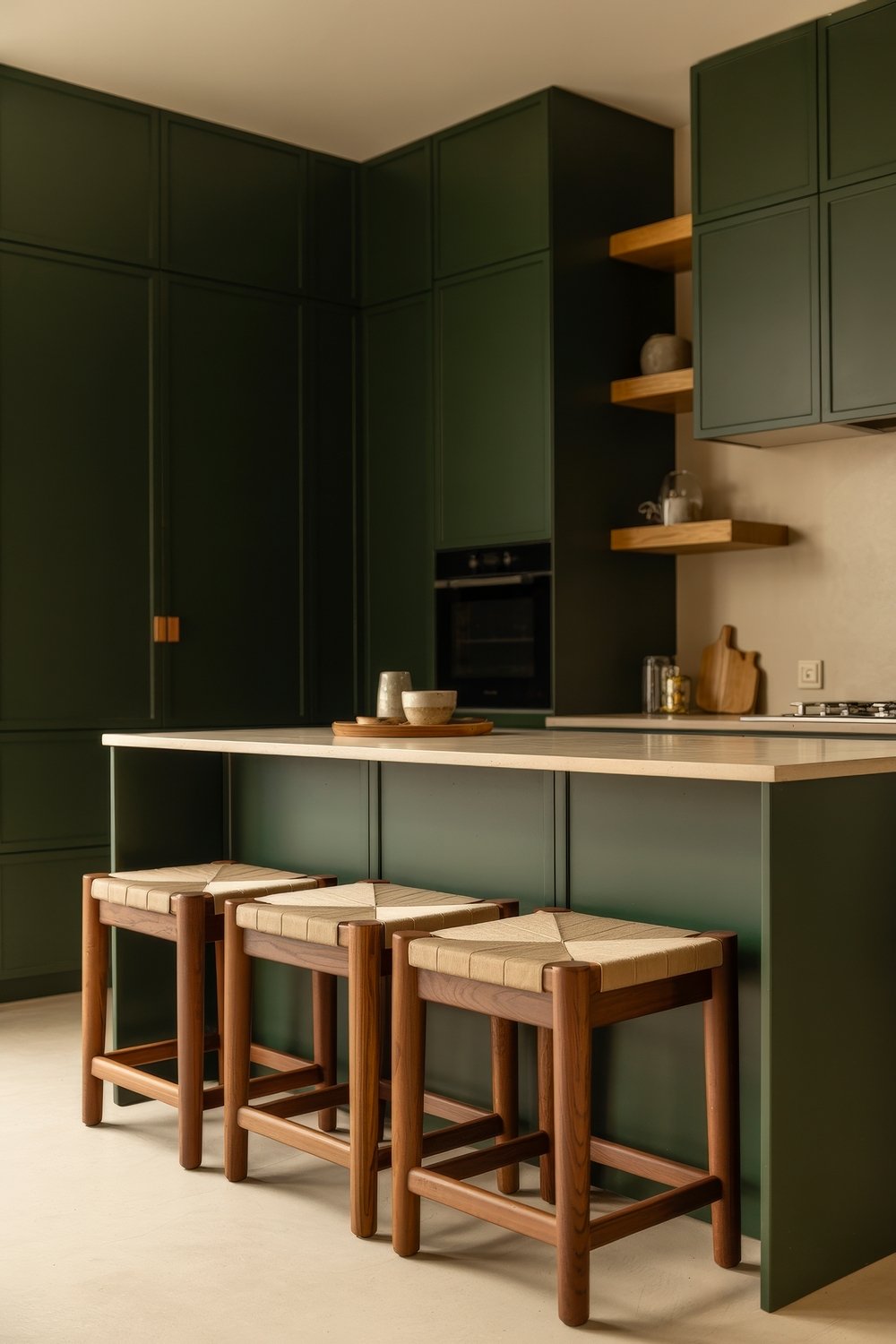 Dark Green Kitchen Magic: 12 Bold Ideas For Modern Elegance
