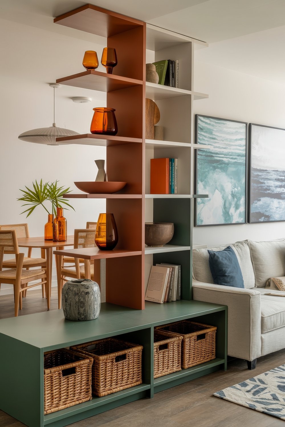 Living Room Divider: 12 Brilliant Ideas For Instant Zones