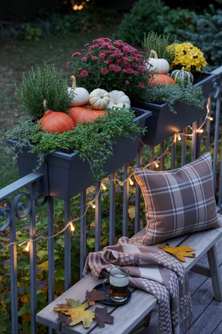 Fall Outdoor Decor: 12 Genius Balcony Upgrades To Try