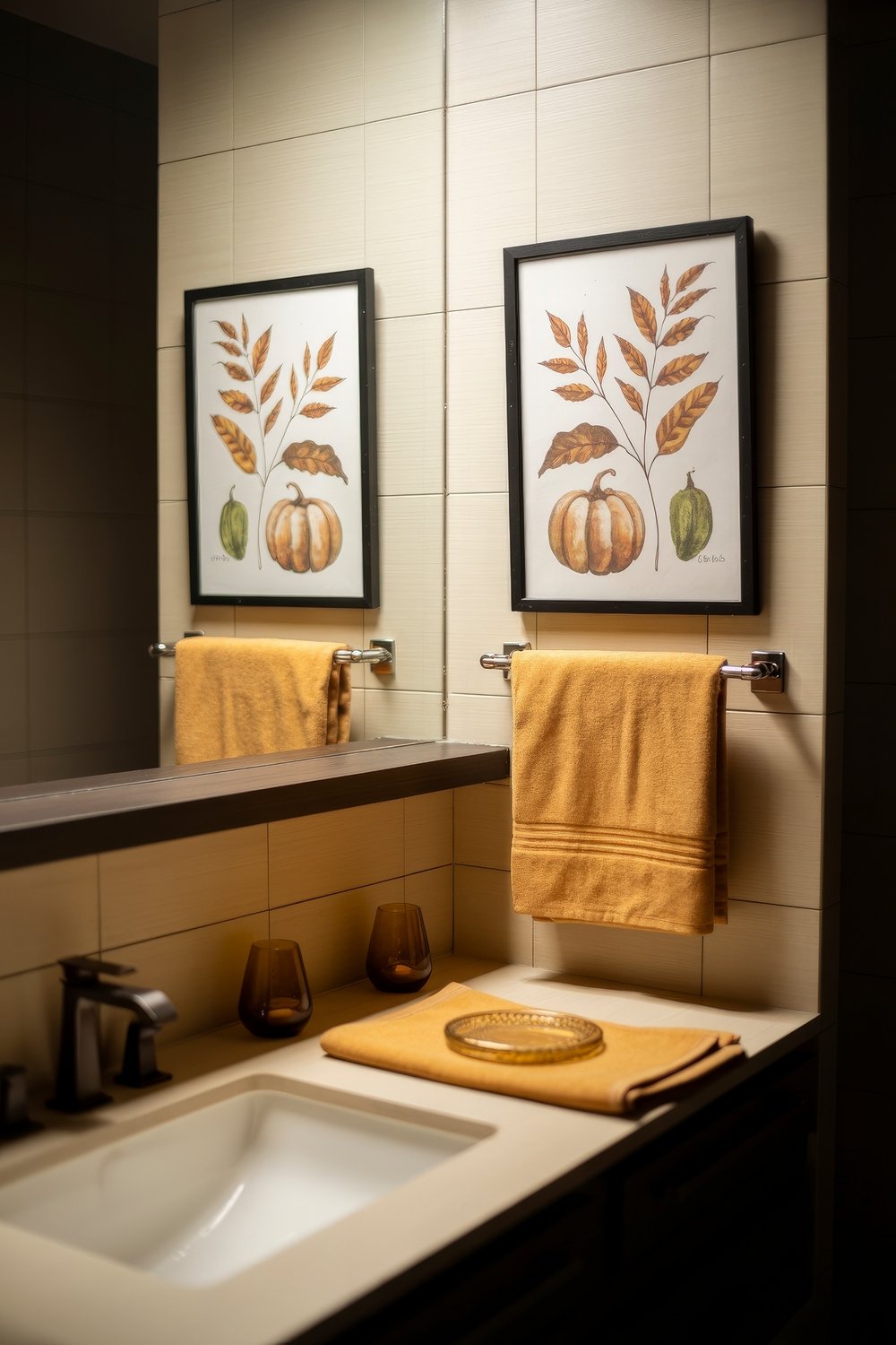 Fall Bathroom Decor: 12 Brilliant Ways To Add Autumn Calm