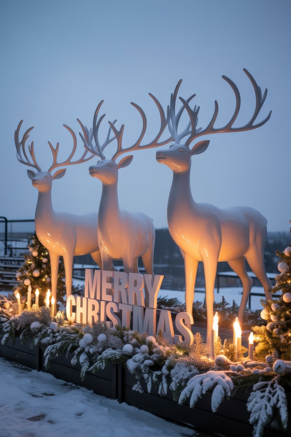 Large Outdoor Christmas Decorations: 18 Epic Statement Tips