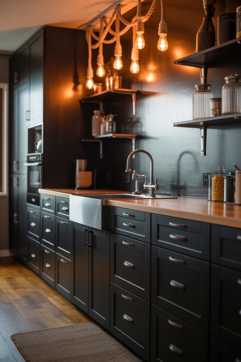 Modern Black Kitchen: 18 Stunning Ideas To Try